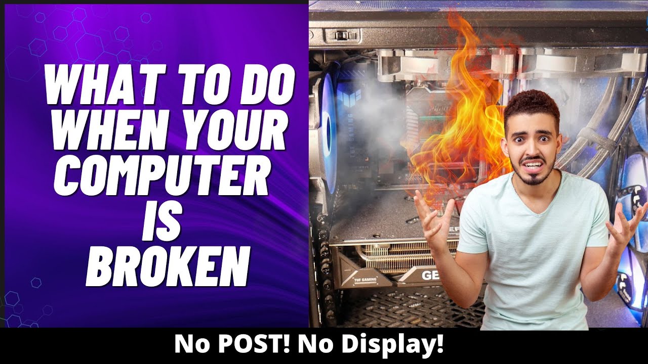 What to Do When Your Computer is Broken - YouTube