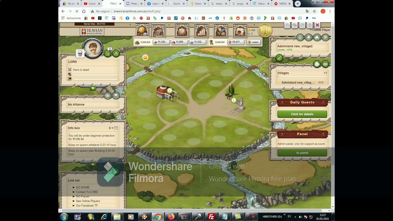 DOWNLOAD SCRIPT TRAVIAN T4.5 SHADOWS EMPIRES FULL EGYPTS + HUNS ...