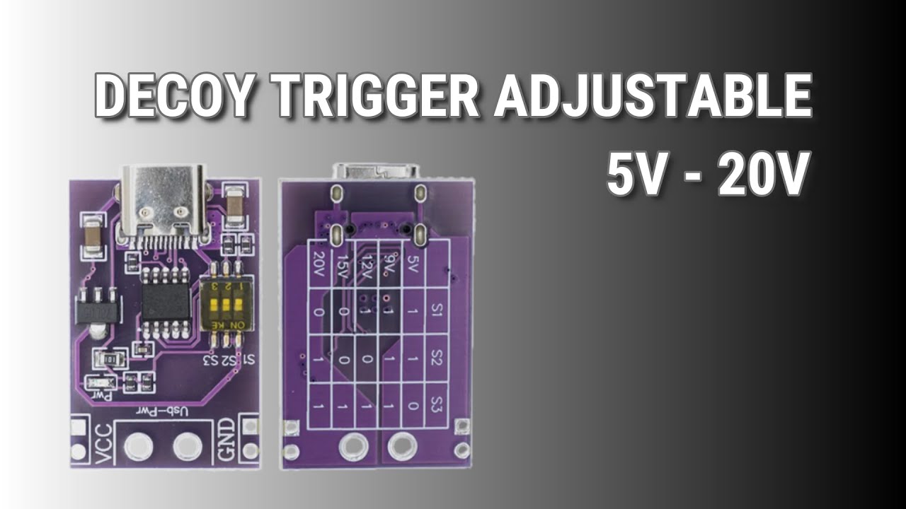 REVIEW DAN TEST || MODULE DECOY TRIGGER ADJUSTABLE - YouTube