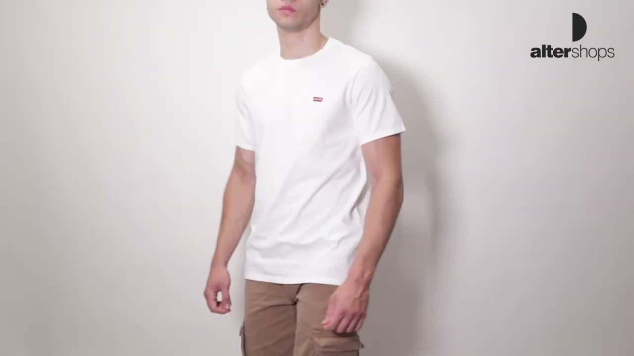 LEVI'S ® ORIGINAL HOUSEMARK TEE 56605-0000 Λευκό - YouTube