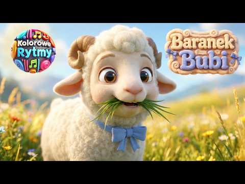 Baranek Bubi 🐑 | piosenki dla dzieci | KOLOROWE RYTMY
