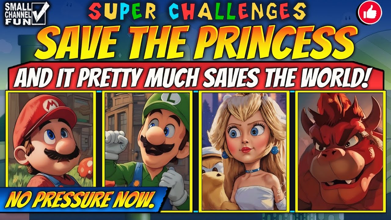 SUPER MARIO BROS. MOVIE Games - fun facts & clips with movie & video ...