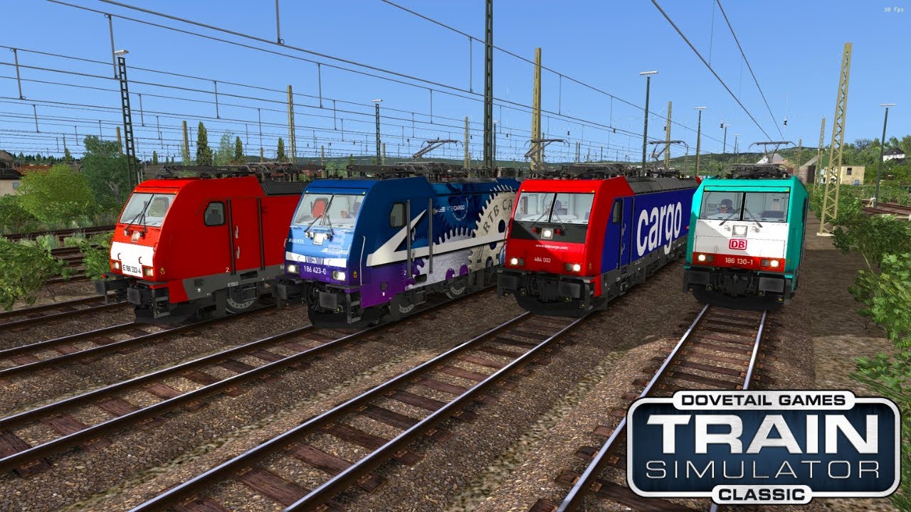 Aufrüstvorgang | K-Trains BR 186 | Train Simulator Classic - YouTube