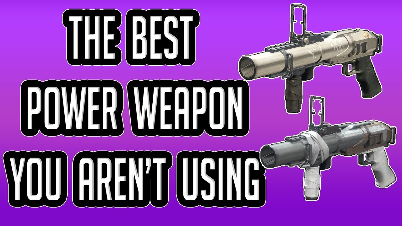 The Best Power Weapon You Aren't Using (90 rpm Launchers) - YouTube