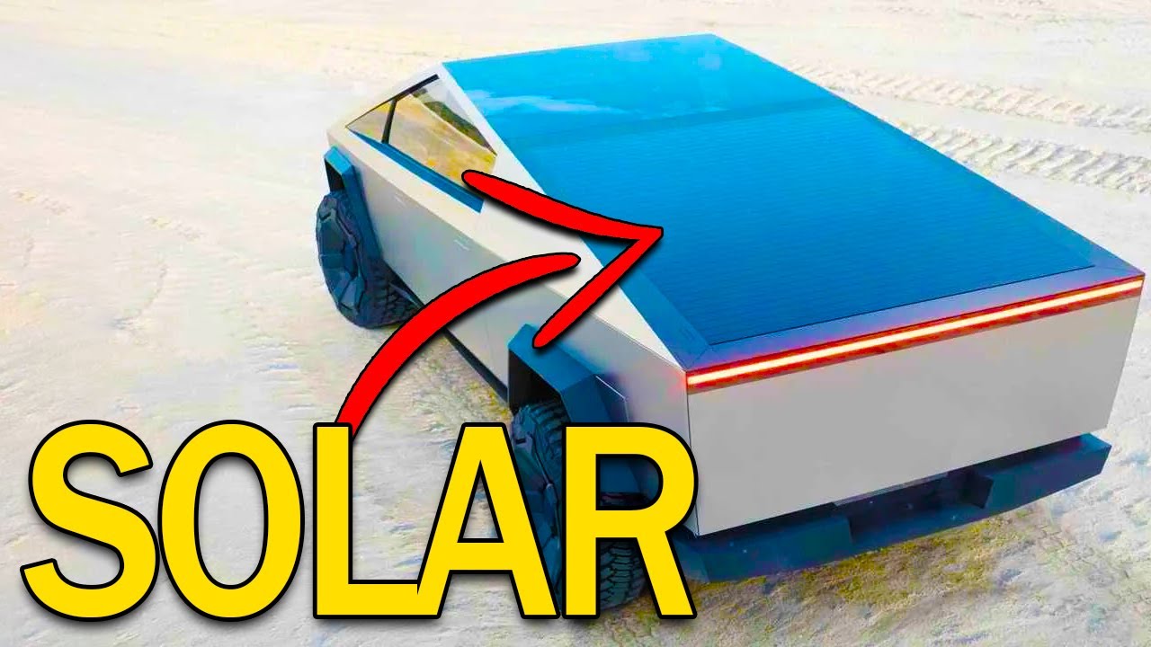 Will Tesla Cybertruck Have A Solar Roof? - YouTube