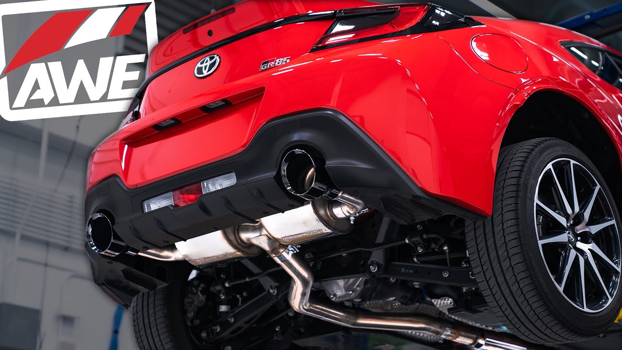 AWE Touring Edition Exhaust 2022 GR86/BRZ | Exhaust Bible - YouTube