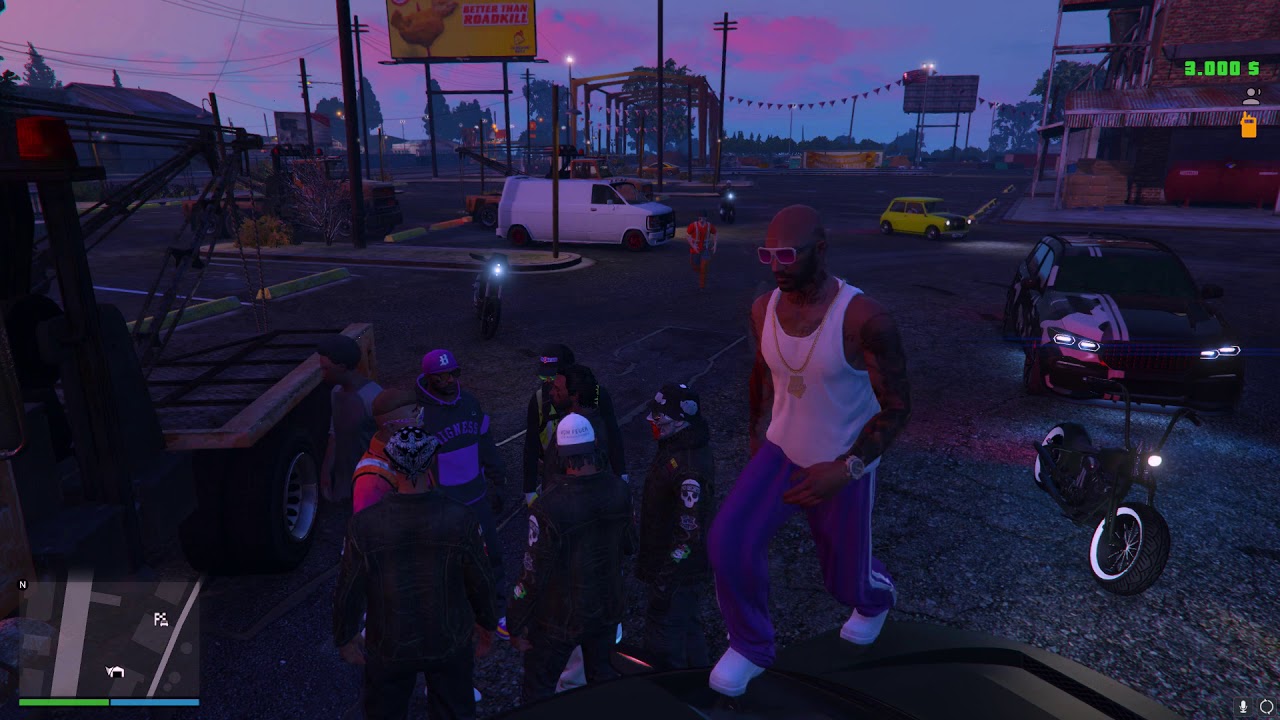 [GVMP] DPOS GAMBO VS. BIKER GANG - YouTube
