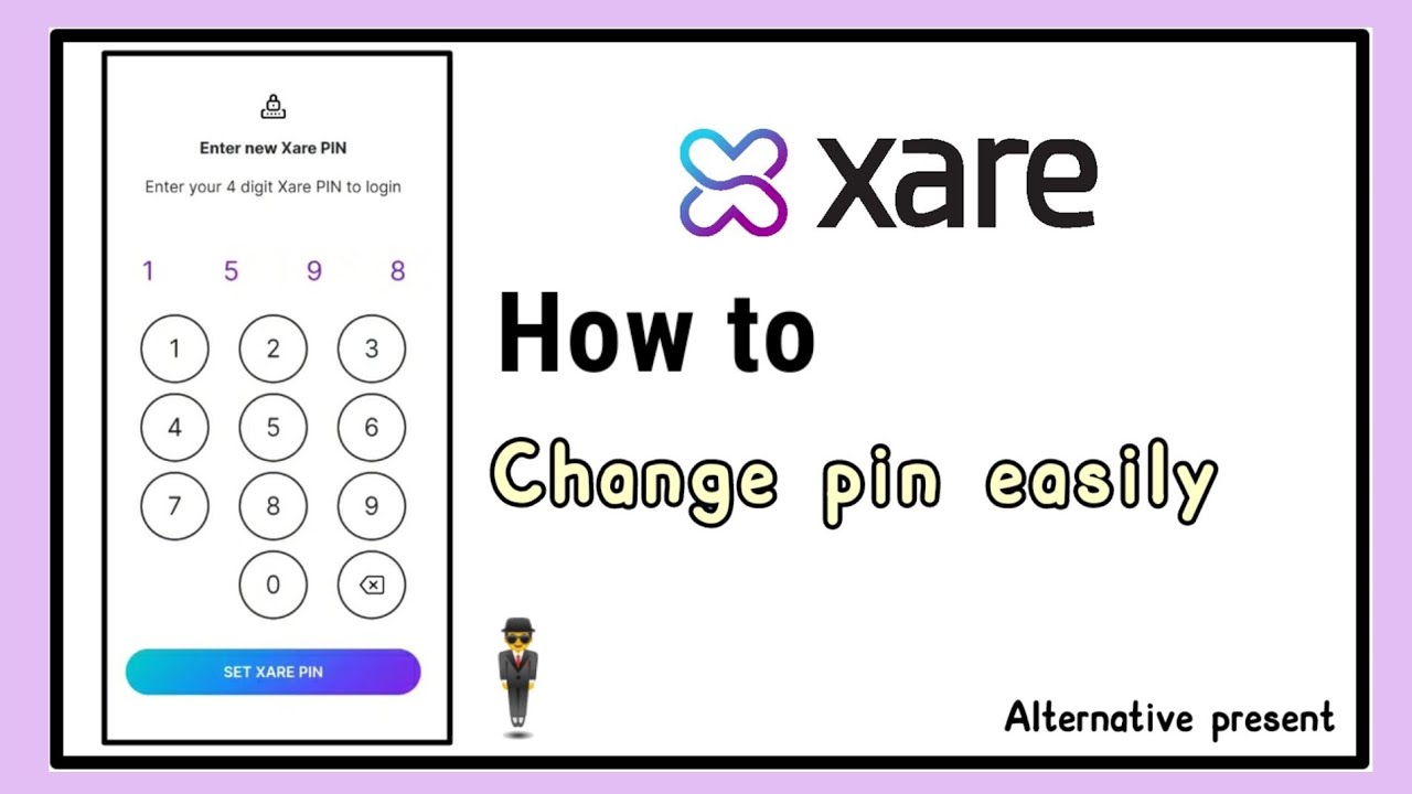 #Xare how to change pin easily || alternative present - YouTube