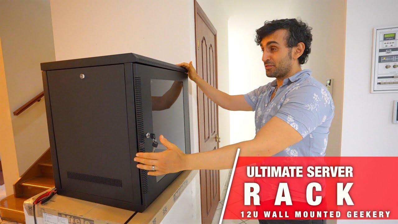 12RU Server Rack REVIEW - Does it Reduce NOISE or Just Look COOL? - YouTube