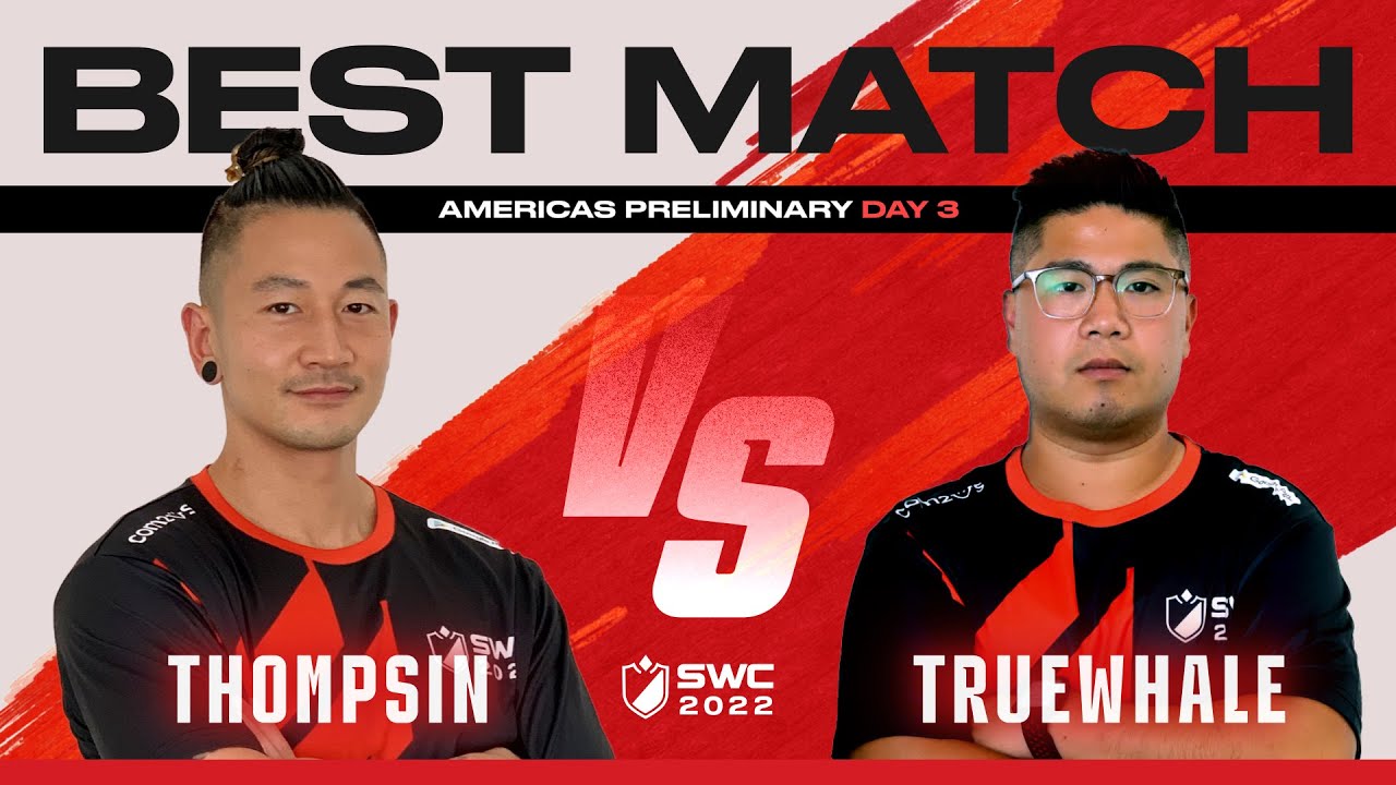 THOMPSIN vs TRUEWHALE || BEST MATCH | AMERICAS Preliminary DAY 3 | SWC2022 | Summoners War - YouTube