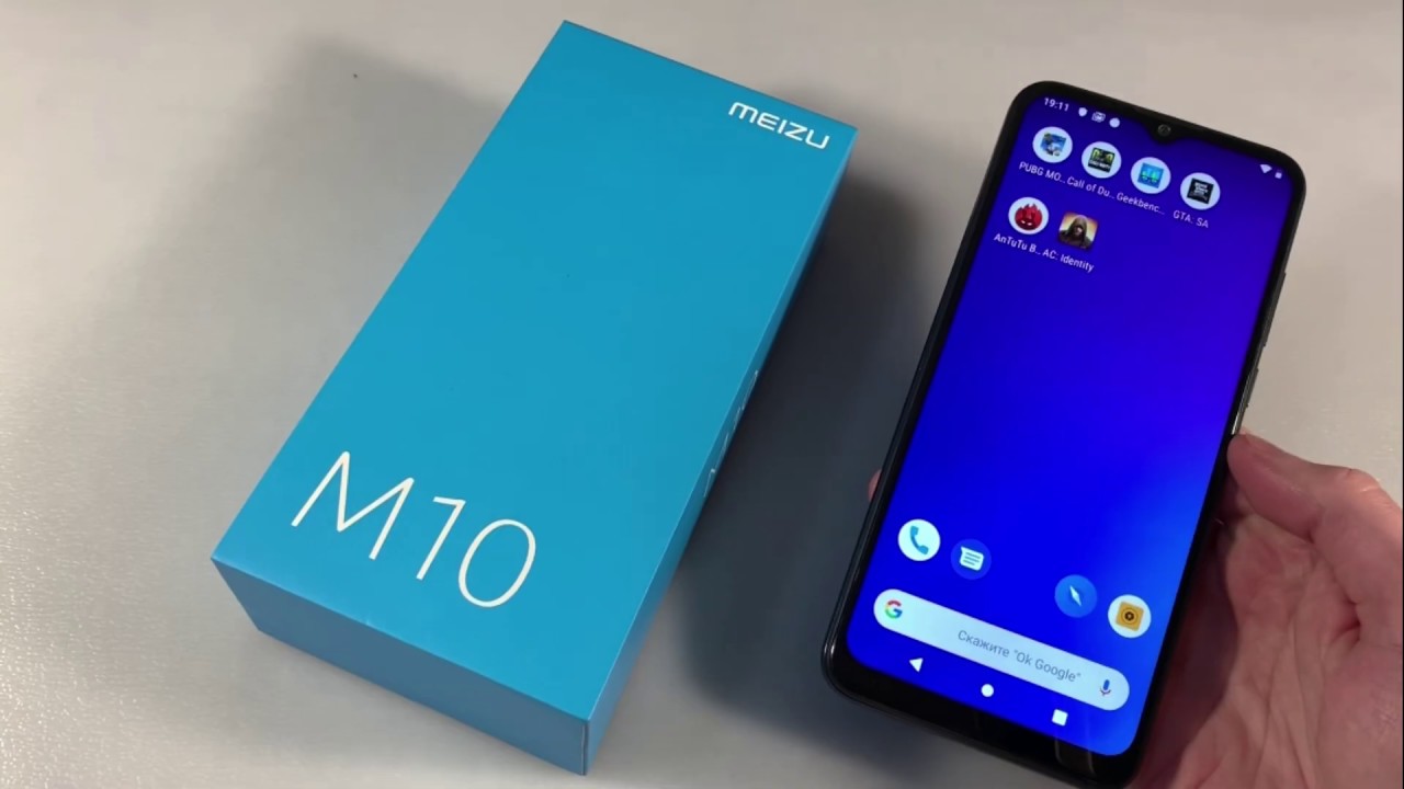 Обзор Meizu M10 3/32GB - YouTube