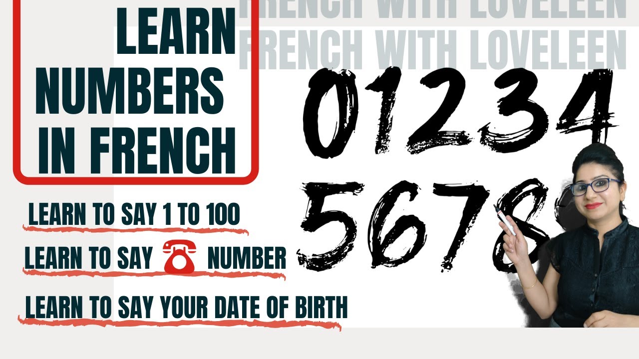 Learn Numbers In French From 1 To 100 And More YouTube Learn Numbers In French From 1 To 100 And More YouTube