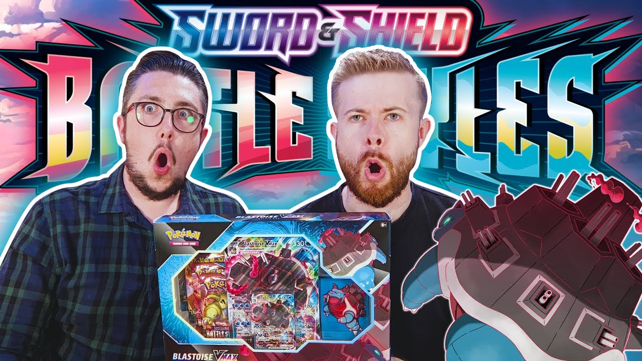 Blastoise VMAX Battle Box Opening - YouTube