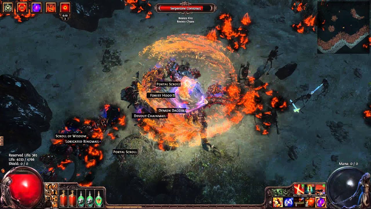 Path of Exile: Elemental Cyclone - YouTube