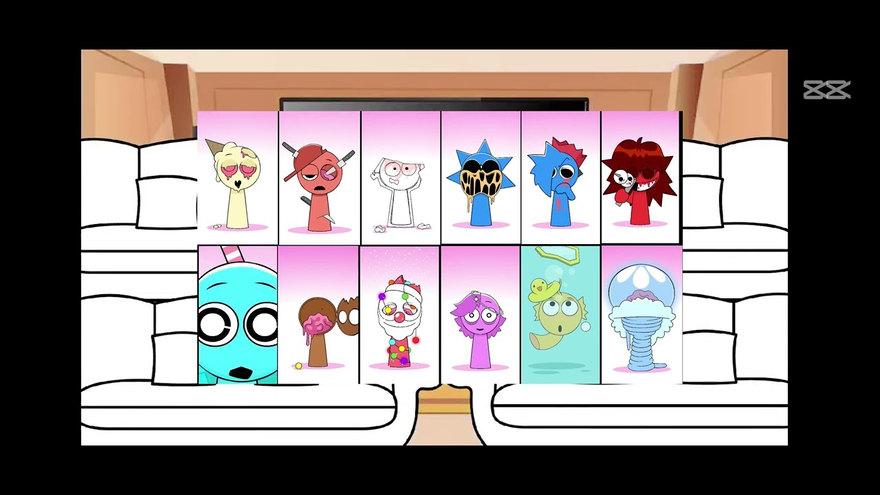 Sprunki React To..... SPRUNKI OC ALL PHASES | INCREDIBOX COMPILATION ...