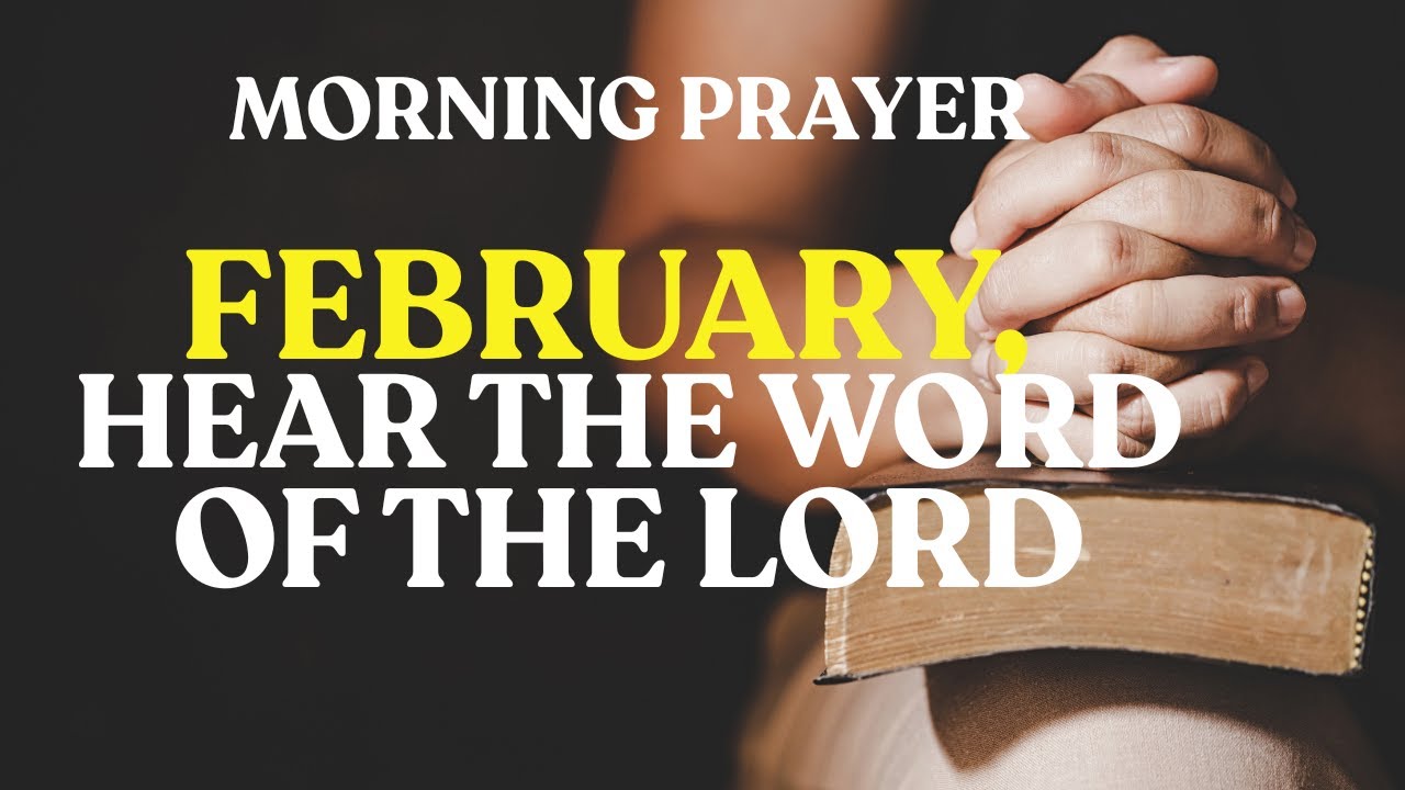 Command Your Month With Prayer | February Blessing for Peace & God's ...