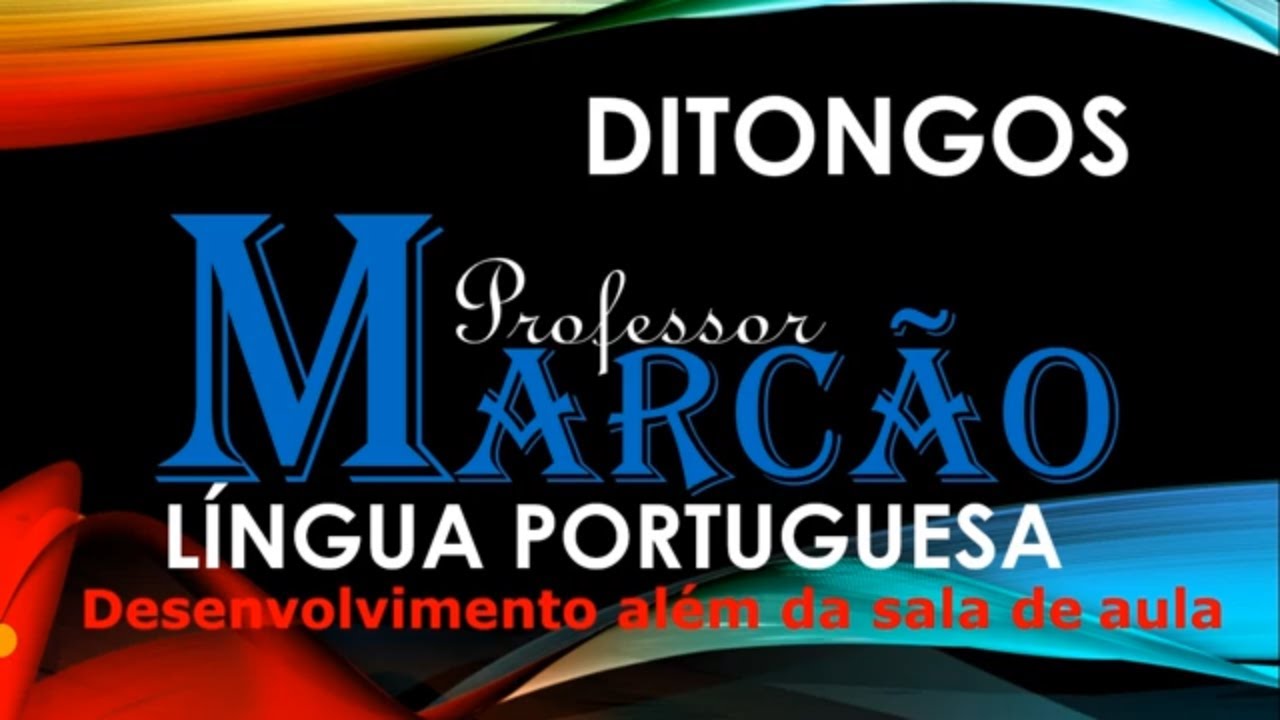 Encontros vocálicos: ditongos crescente e decrescente. - YouTube