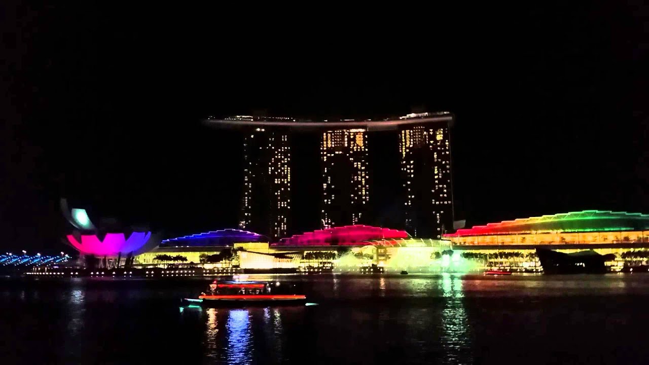 Mbs light show - YouTube
