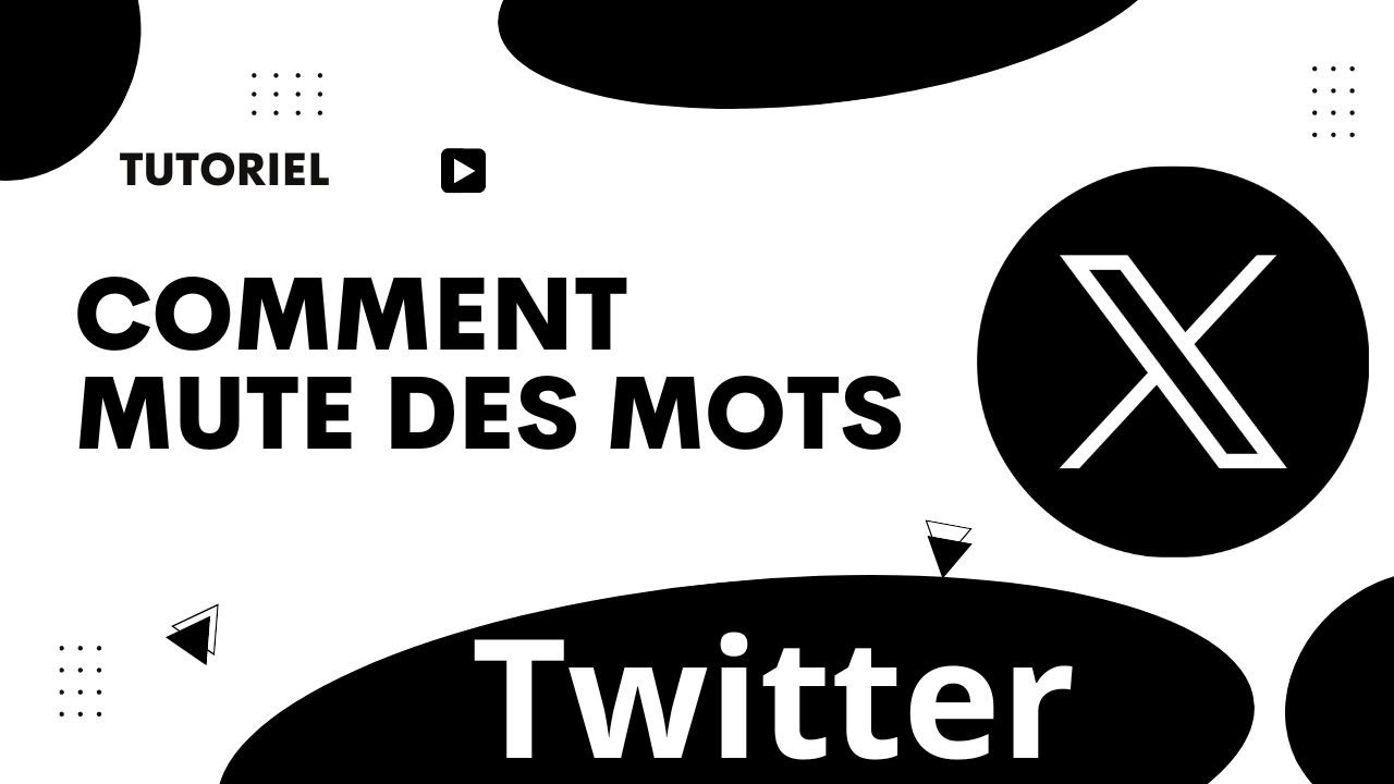 Comment masquer des mots sur Twitter - YouTube