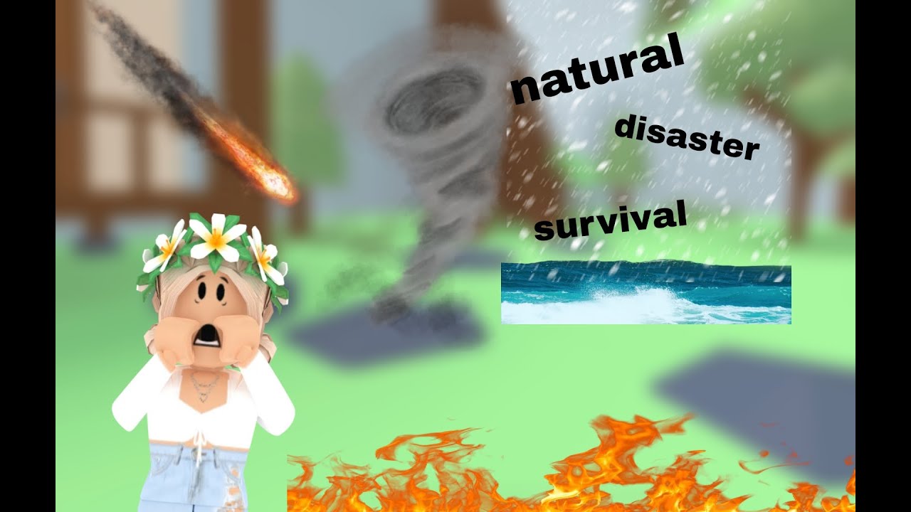 Natural disaster survival roblox playthrough! - YouTube