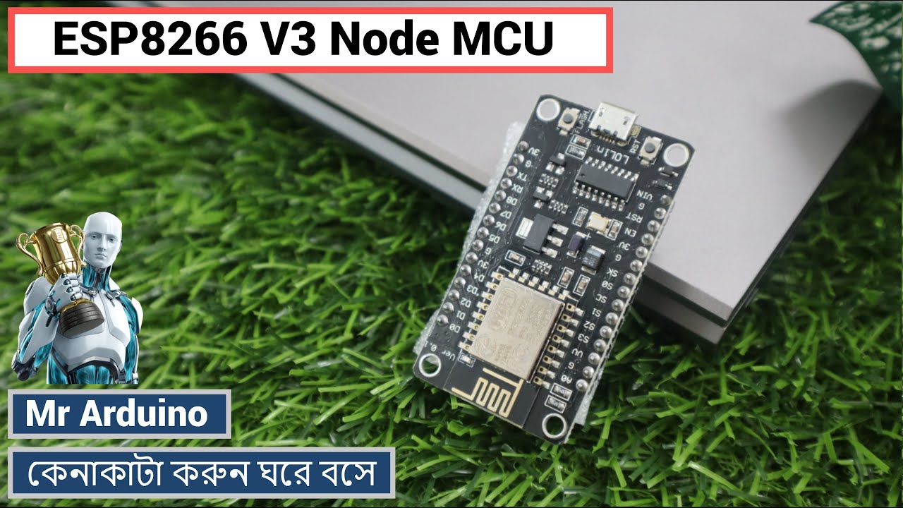 ESP8266 V3 Node MCU - YouTube