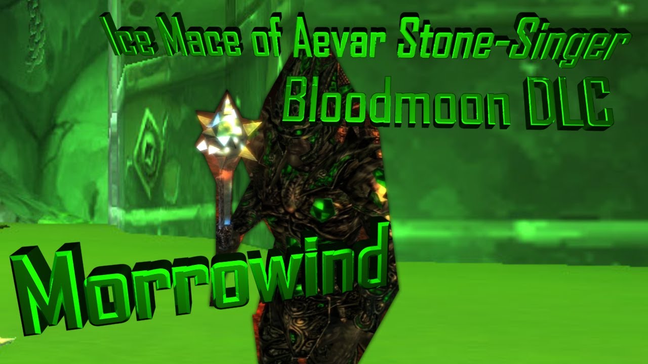 How to get Ice Mace Morrowind - YouTube