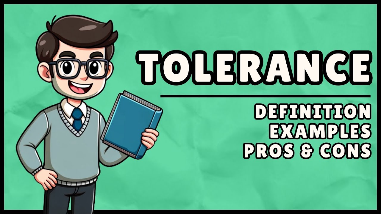 What is Tolerance? (Easy Explanation) - YouTube