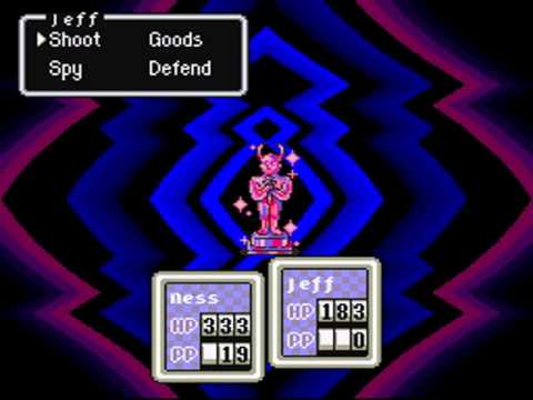 Earthbound - vs Mani Mani Statue - YouTube