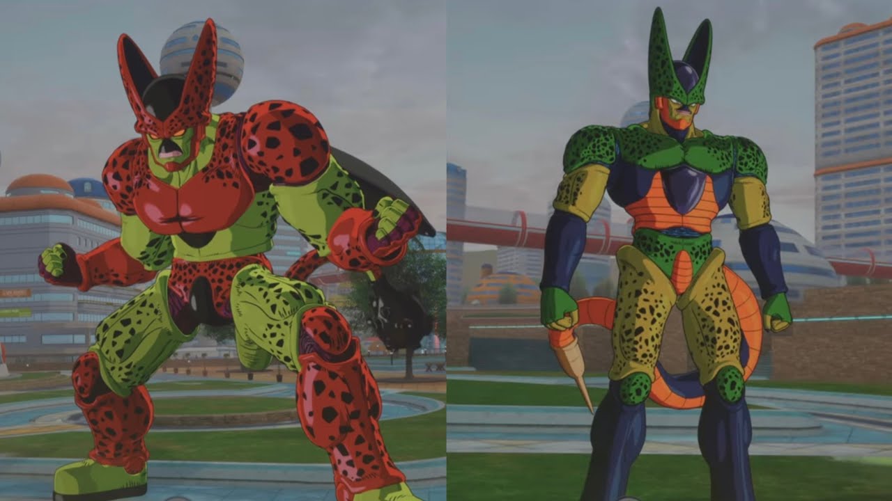 Cell Max vs Semi Perfect Cell - REQUESTED BATTLE - Dragon ball sparking ...