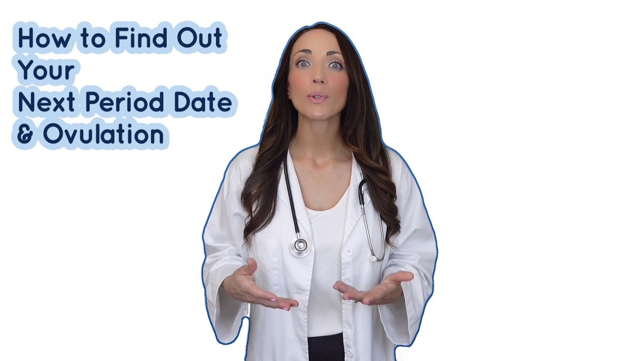 How to Calculate Your Next Period Date & Ovulation with Examples - YouTube