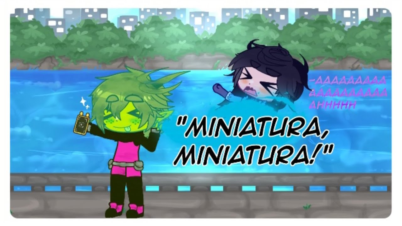 MINIATURA, MINIATURA! / MEME / Teen Titans Go! / ft. Chico Bestia y ...