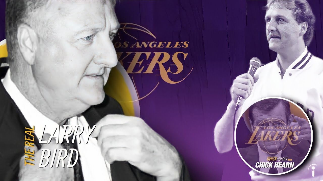 Larry Bird Interview w #Lakers Legendary Voice Chick Hearn - YouTube