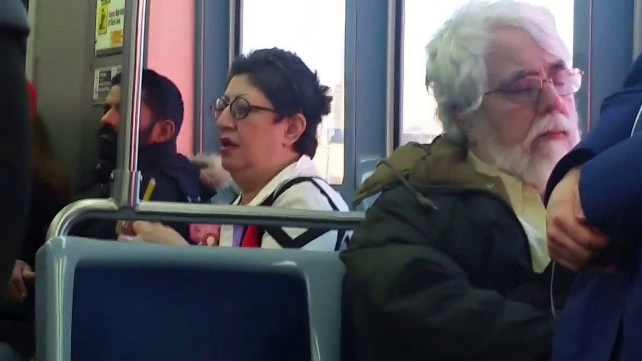 Crazy Lady on the CTA. - YouTube