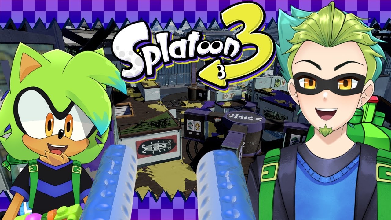 Sonic VTuber - Happy Splatoon 3 Day!!! - Splatoon 3 Online Matches #1 ...