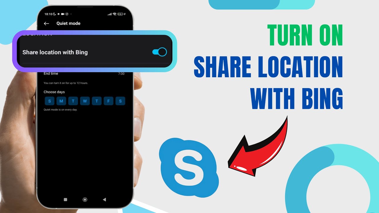 Turn On Share Location With Bing On Skype. |Technologyglance - YouTube