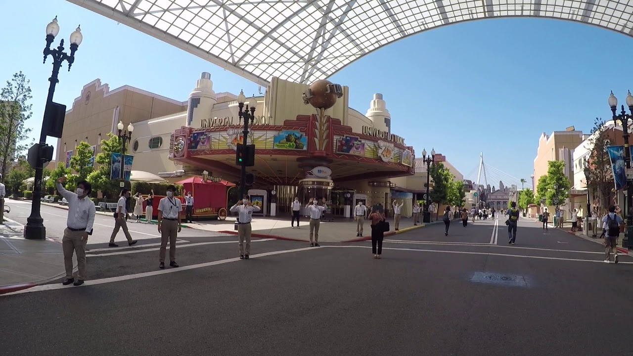 USJ ついに営業再開 感動のお出迎えシーン 2020年6月8日 - YouTube