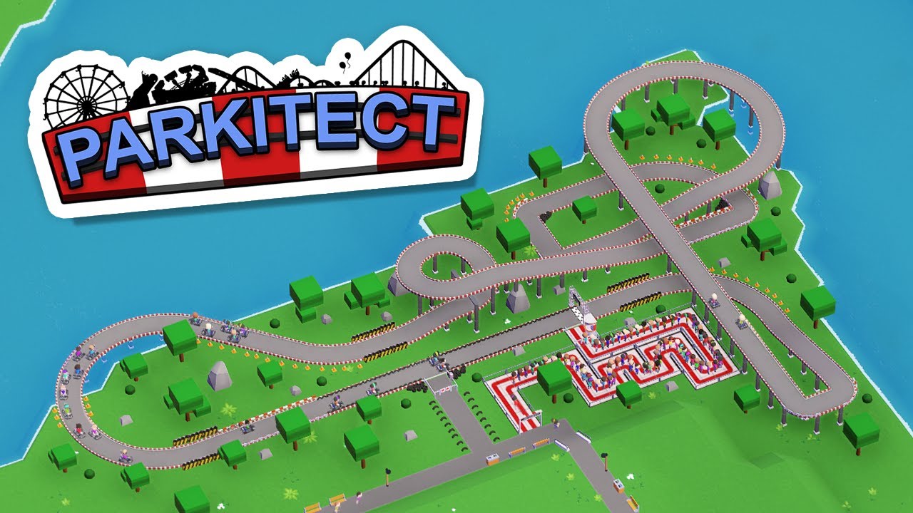 Building a NEW THEME PARK in Parkitect - YouTube