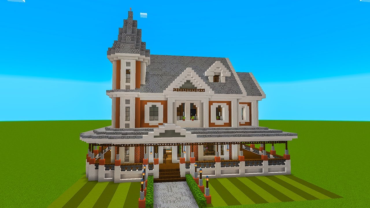How to Build a VICTORIAN HOUSE in Minecraft | PART 4 (Interior 1/4 ...