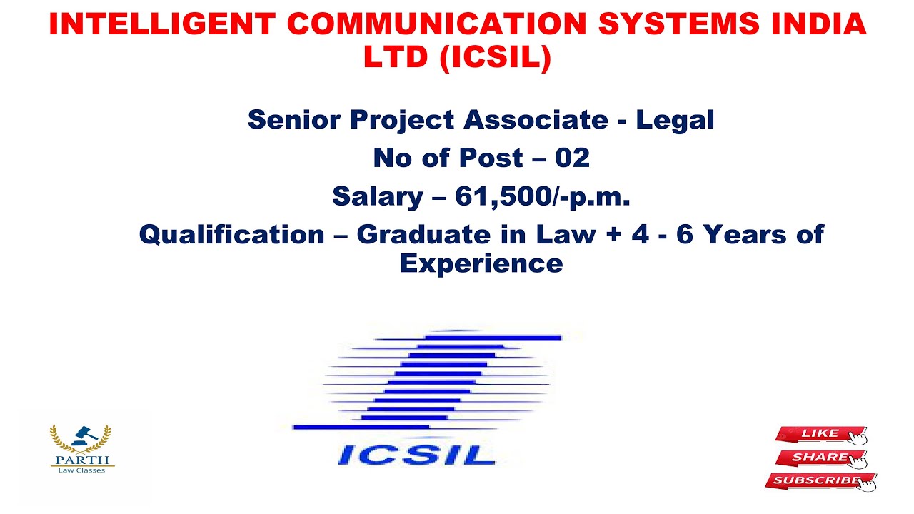 INTELLIGENT COMMUNICATION SYSTEMS INDIA LTD (ICSIL) - YouTube