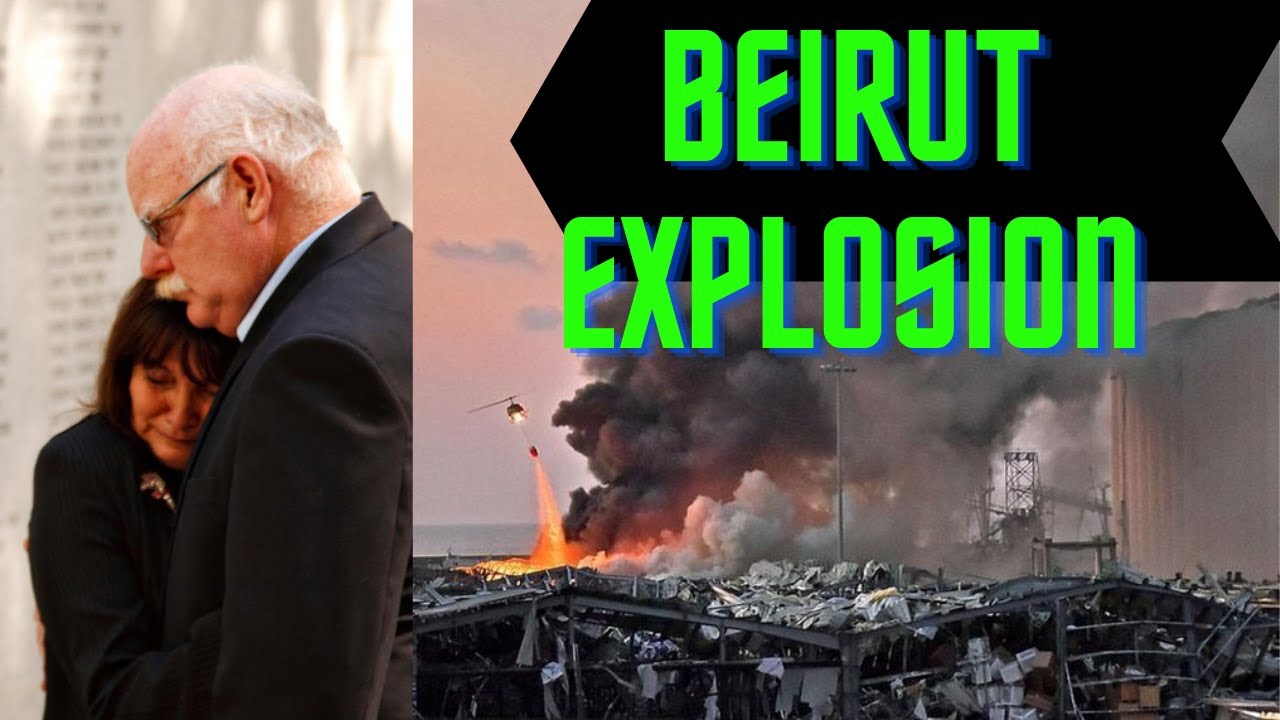 Beirut Explosion Footage Show Massive Blast | Shockwave From Blast ...