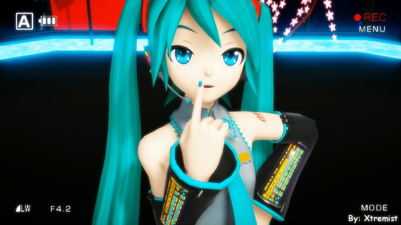 [MMD] PDA Miku - 39 Music! - YouTube