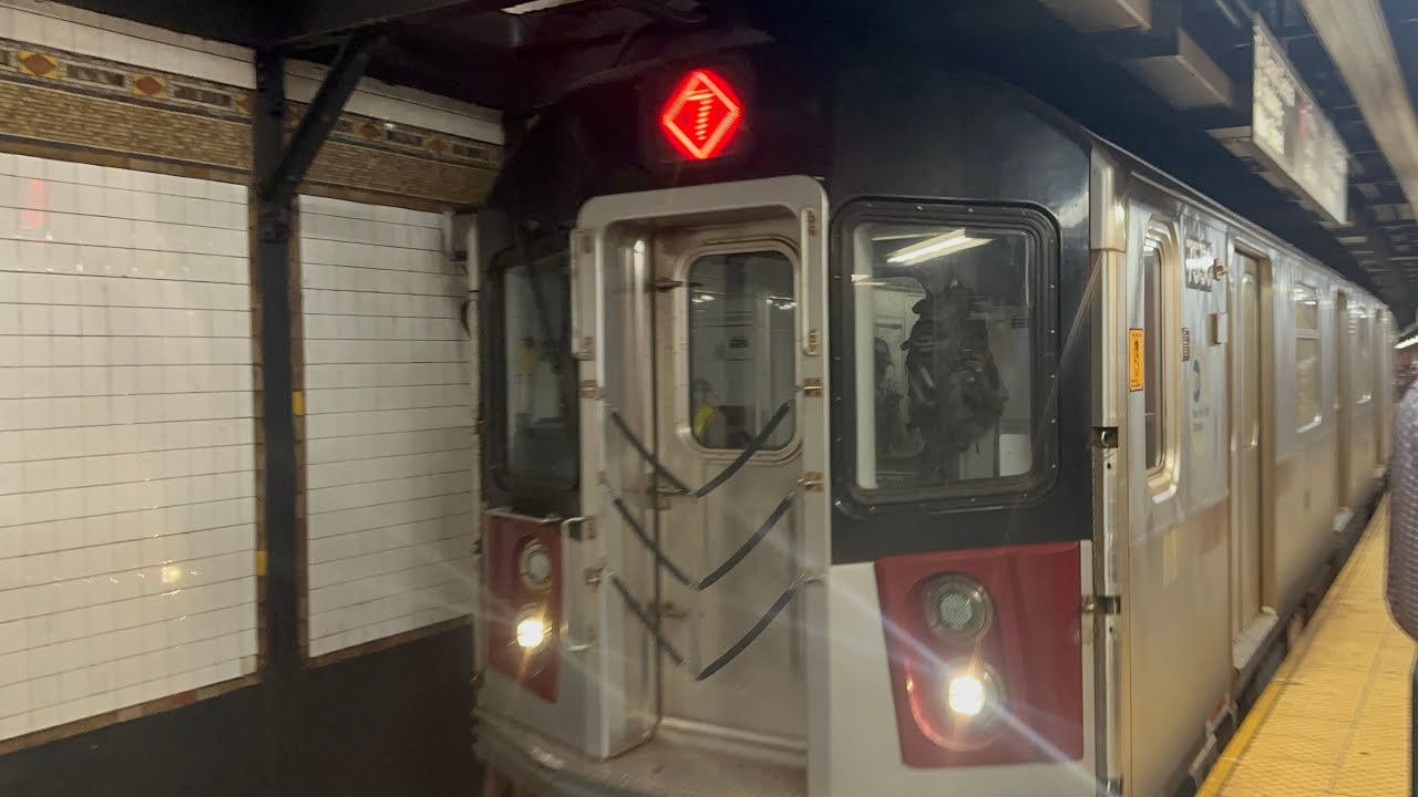 R188 ride on the (7) Express Train - YouTube