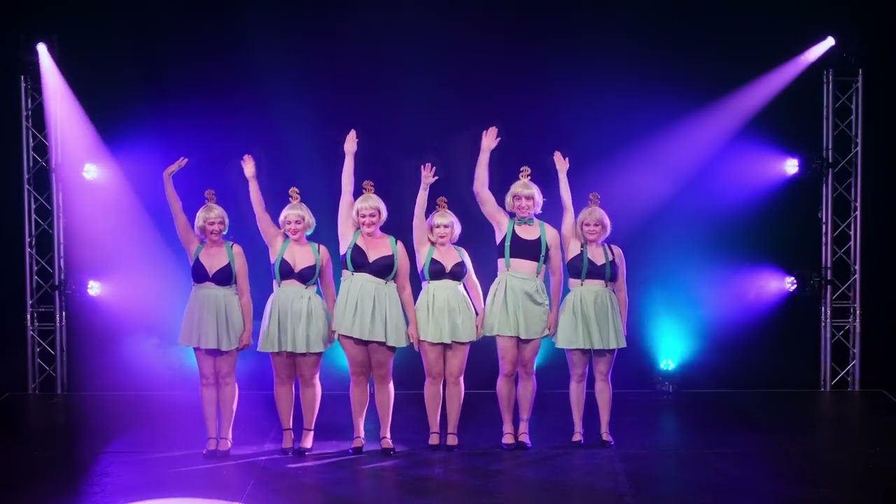 1920's Chorus Line students perform We're In The Money - The Bombshell ...