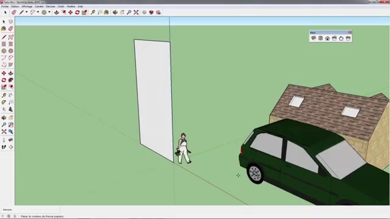 Premiers pas sur Sketch Up [Débutant] - YouTube