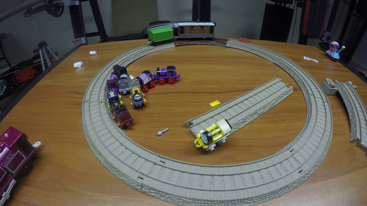 Thomas the Tank Engine Trackmaster Toby Review! - YouTube