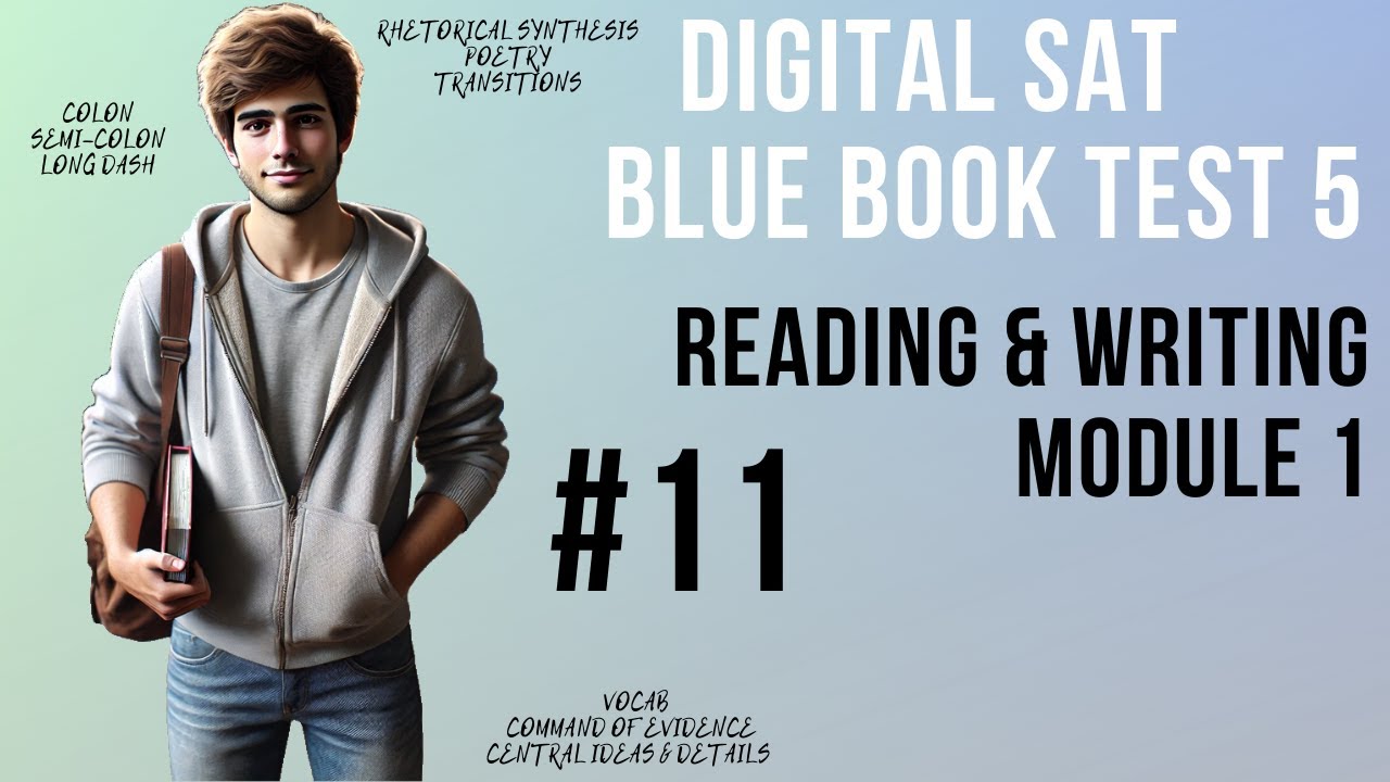 Question 11, Reading & Writing Module 1, SAT Bluebook Test 6 – SAT Prep ...