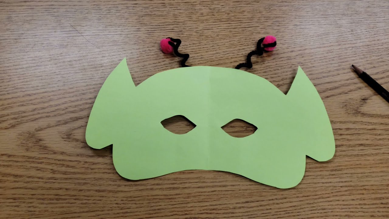Paper Alien Mask Part 1 YouTube paper-alien-mask-part-1-youtube