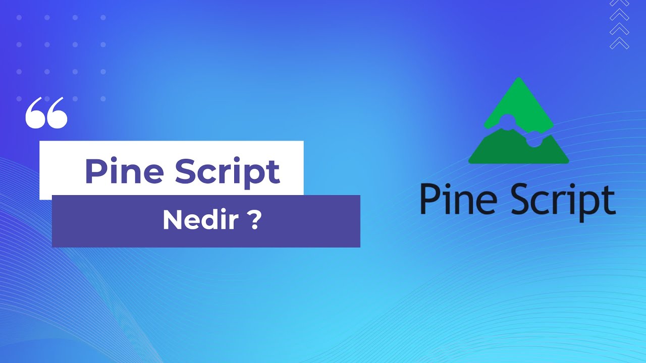 Pine Script Nedir Tradingview Pine Editor Kullanımı Youtube