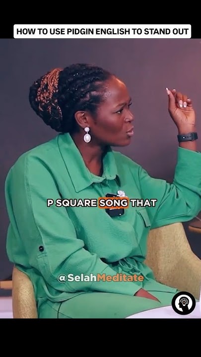 How to Stand Out as a Public Speaker Using Pidgin English | Joyce Daniels on Selahmeditate ...