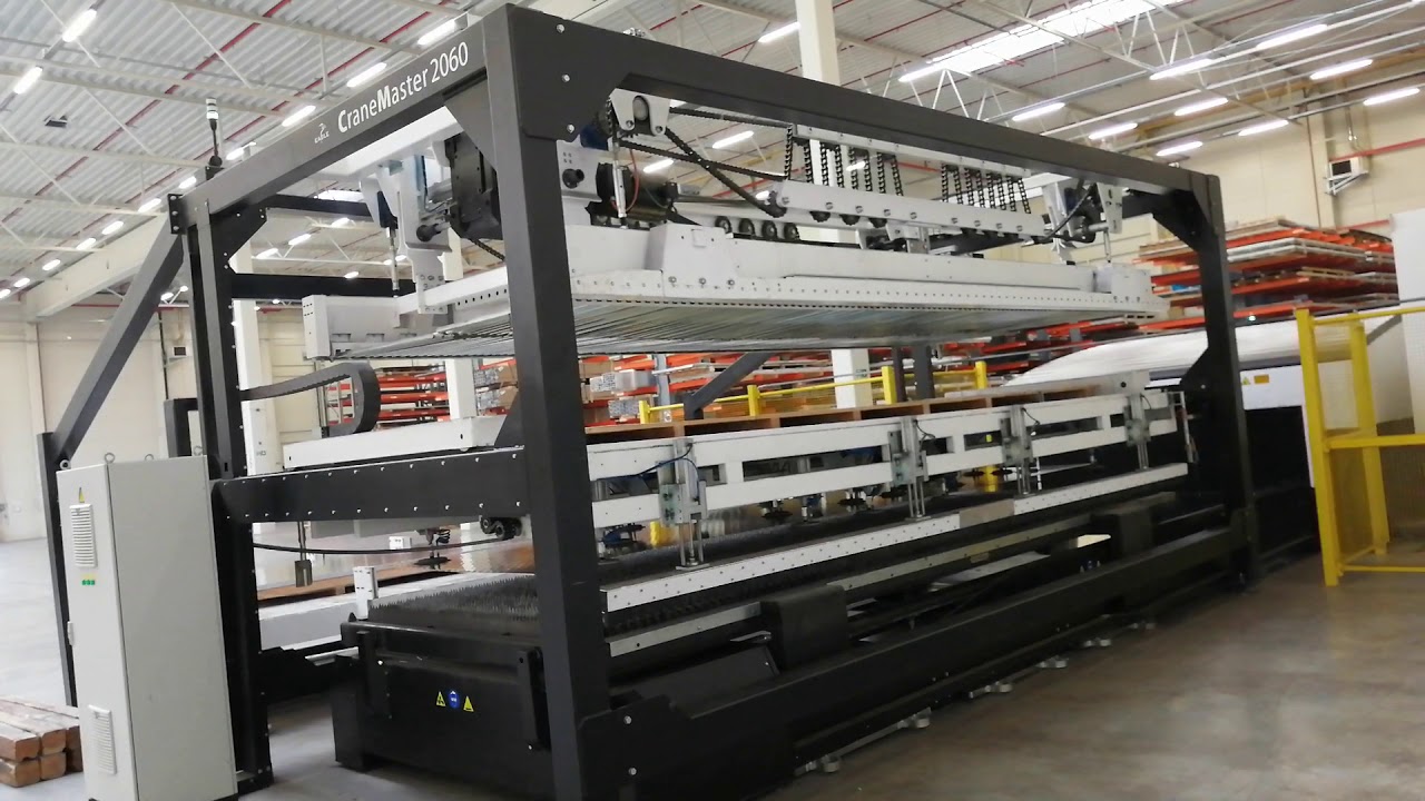 Eagle Laser CraneMaster2060 - YouTube